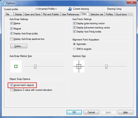 How To Enable Object Snap To Hatch GstarCAD