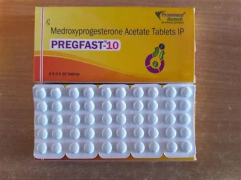 Medroxyprogesterone 10 Mg Tablet At ₹ 66 Stripe Meprate Tablet In Baddi Id 2852153913397