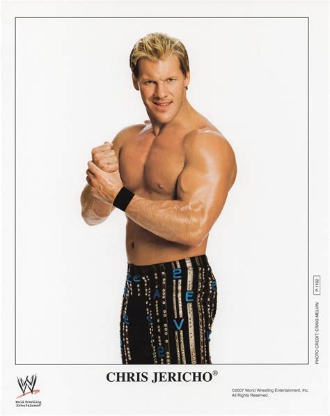 Chris Jericho Wwe Promo Photo