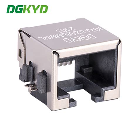 Krj 82a86mmnl Rj45 Without Filter Network Interface Smt Network Port Socket Patch Type