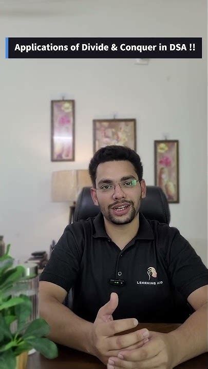 Applications Of Divide And Conquer In Dsa Youtube