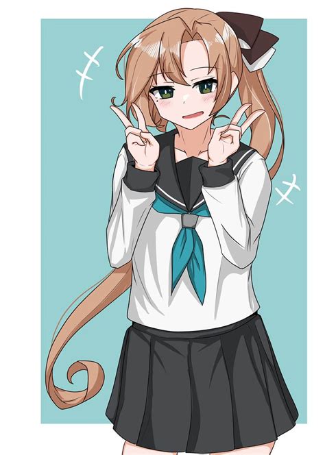 Jk秋云插画师常盘仙渓的舰娘秋云插画图片 Bobopic