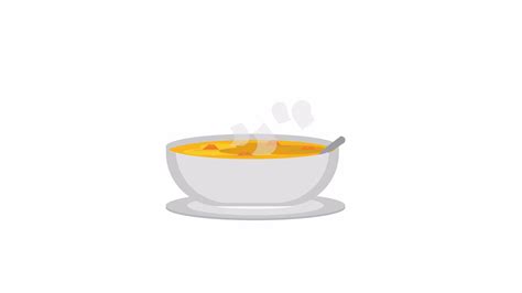Animated Soup With Alpha 46557639 Stock Video At Vecteezy
