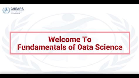 Course Fundamentals Of Data Science Initial Installation Of Python