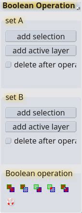 Boolean Operations LayoutEditor Documentation