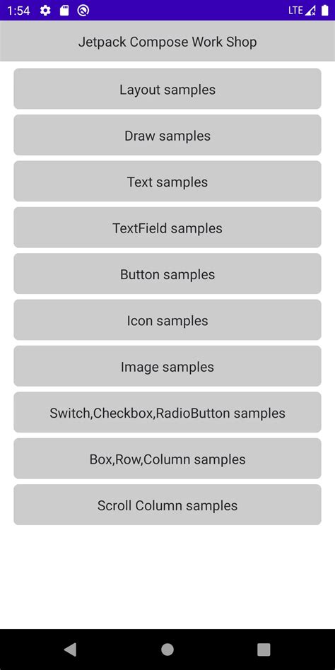 Jetpack Compose 控件篇五 SpacerLazyRowLazyColumn 让Column可滑动 leobert s blog