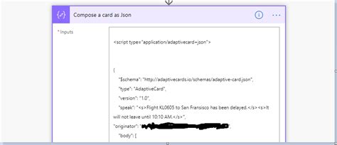 How To Create An Adaptive Card Or Actionable Message Card Using Power