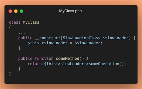 Generated Classes Proxies