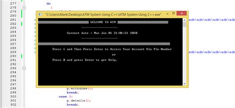 Atm System Using C Sourcecodester