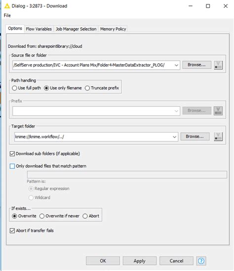 can t download using relative path knime analytics platform knime community forum