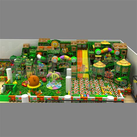 400㎡ Bear Amusement Indoor Playground 실내 놀이터 트램폴린 공원 공원 장비 제조 업체