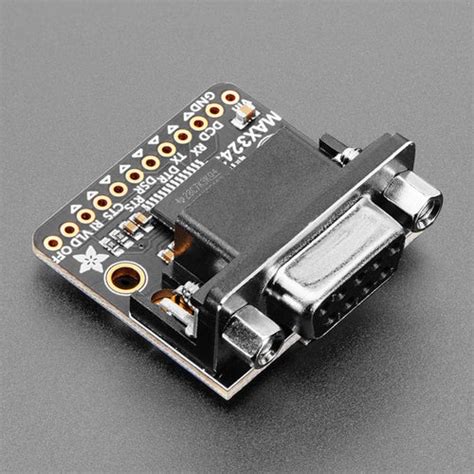Adafruit Rs 232 Full Pinout Level Shifter Breakout De 9 Female The