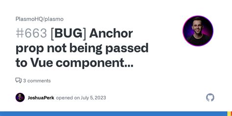 Bug Anchor Prop Not Being Passed To Vue Component Plasmocsuiprops · Issue 663 · Plasmohq
