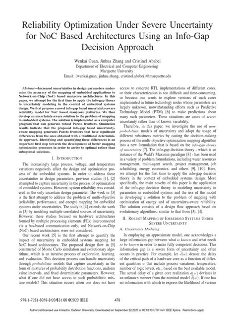 Reliability Optimization Pdf Reliability Engineering Mathematical Optimization