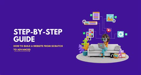 step by step guide how to build a website from scratch