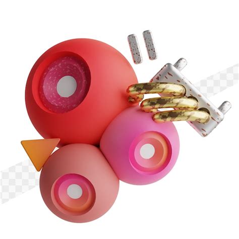 Premium Psd Abstract Geometric Shapes 3d Render Illustration