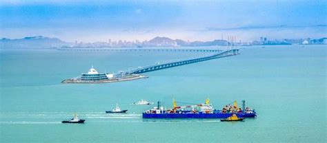 世界最长最宽钢壳混凝土沉管隧道深中通道海底沉管隧道实现合龙！ 土木在线