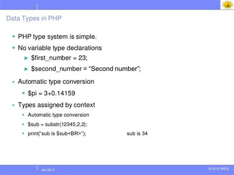 Unit 1 Phpbasics