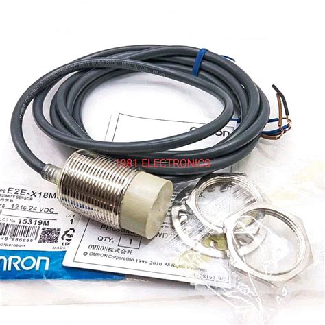 E2e X18mf1 Z Proximty Switch Sensor M30 Pnp No ระยะจับ 18มิล Shopee Thailand