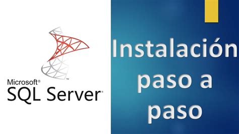 Instalar Sql Server Paso A Paso Developer Edition Youtube