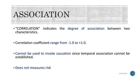 Association And Causation Pptx Association And Causation Pptx