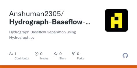 Github Anshuman2305hydrograph Baseflow Separation Hydrograph