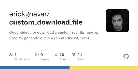 GitHub Erickgnavar Custom Download File Odoo Widget For Download A Customized File May Be