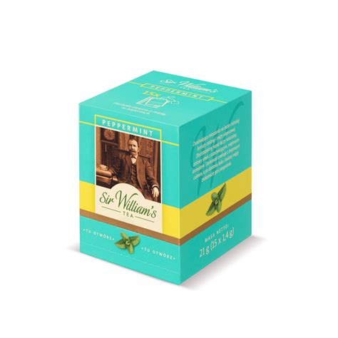 Herbata Zielona Herbata Sir Williams Tea Peppermint 15 Saszetek