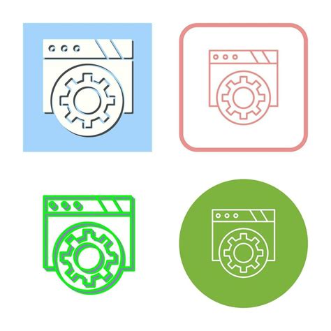 Browser Vector Icon 34672461 Vector Art At Vecteezy