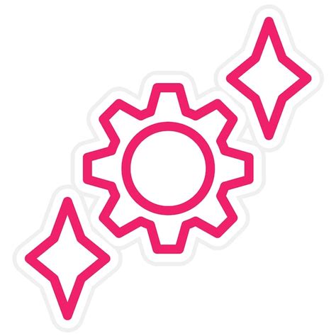 Premium Vector Vector Design Setting Cogs Icon Style