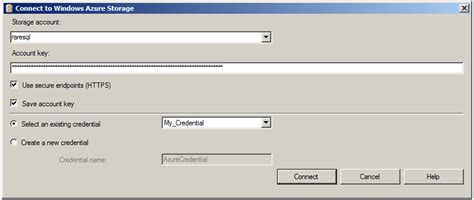Sql Server 2014 How To Take Backup To Url Windows Azure Storage Ssms Sql Server Portal