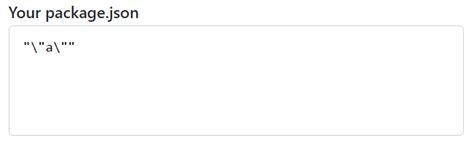 Jsoninput Seems To Be Completely Busted And Escapes Everything Nonstop · Issue 3763