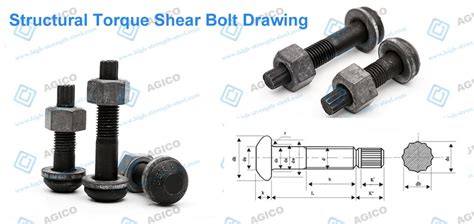 Agico Supply 109 And 129 Torque Shear Bolt M16 M30