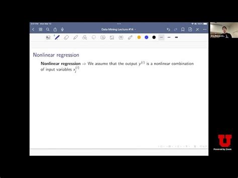 Free Video Data Mining Introduction To Linear Regression Spring