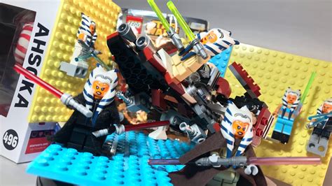 Lego Star Wars Ahsoka Tano Collection Her Jedi Interceptor Youtube