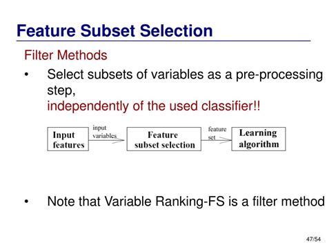 Ppt Variable Feature Selection In Machine Learning Review