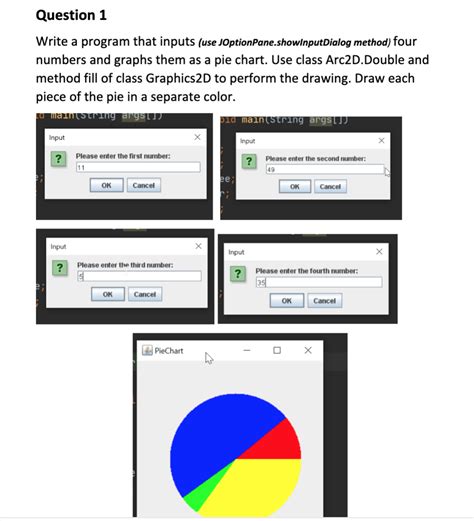 Solved Question 1 Write A Program That Inputs Use