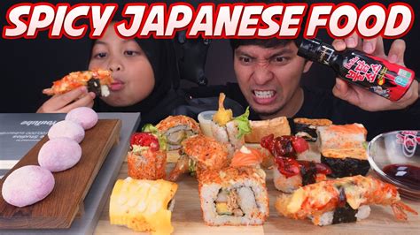 Samyang Buldak Sauce Sushi Shrimp Tempura Ebi Ni Idako Inari