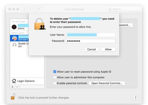 How To Delete Admin User On Mac Without Password