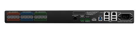 Q Sys Core 110f V2 Network Analog Io Processor Audiologic