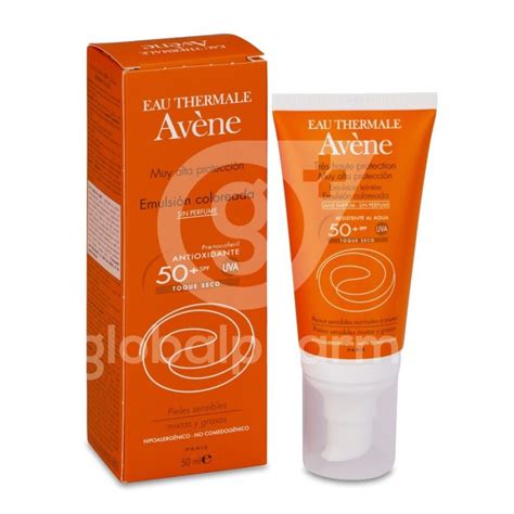 Avène Emulsión Coloreada Spf 50 Muy Alta Protec Toque Seco Oil Free