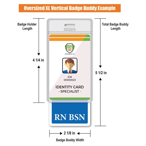 Oversized Rn Bsn Badge Buddy And More Badge Buddies At
