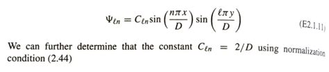 Solved Assume That The Wave Function Is Derived For A Chegg Com