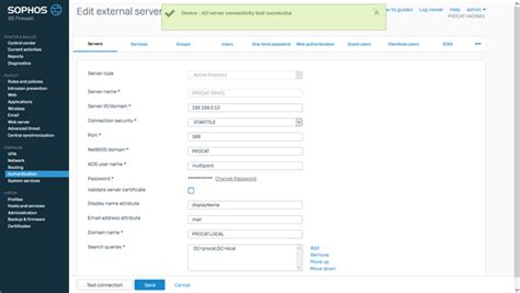 How To Sync Active Directory With Sophos XG Discussions Sophos