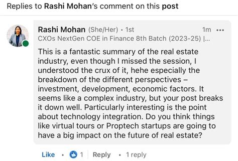 Tamanna Kansal On Linkedin Realestatefinance Series Emerging Economy Mba Chitkarauniversity