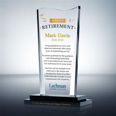 Retirement Messages For Plaques At Savannah Buckmaster Blog