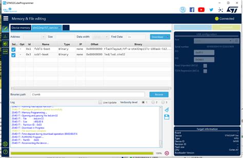 使用STM32CubeProgrammer下载一直卡着不动 STM32MP157 PRO 嵌入式开发问答社区