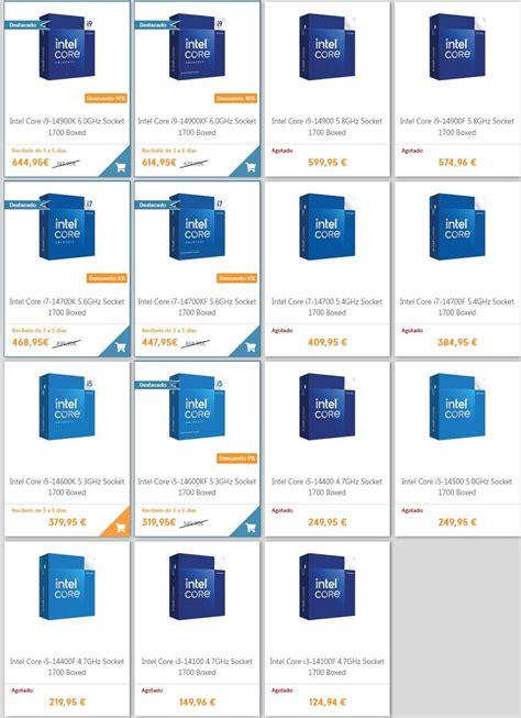 Intels Non K 65w 14th Gen Core Processors Listed On European Retailer