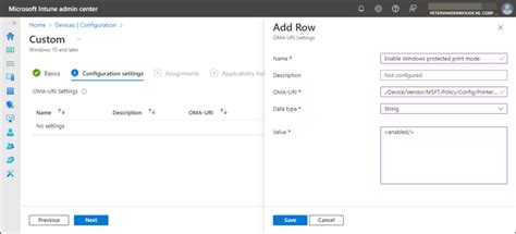 All About Microsoft Intune Getting Started With Windows Protected Print Mode